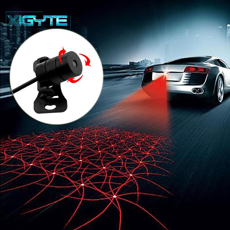 Buy Anti Collision Rear-end Car Laser Tail Fog Light Auto Brake Parking ...