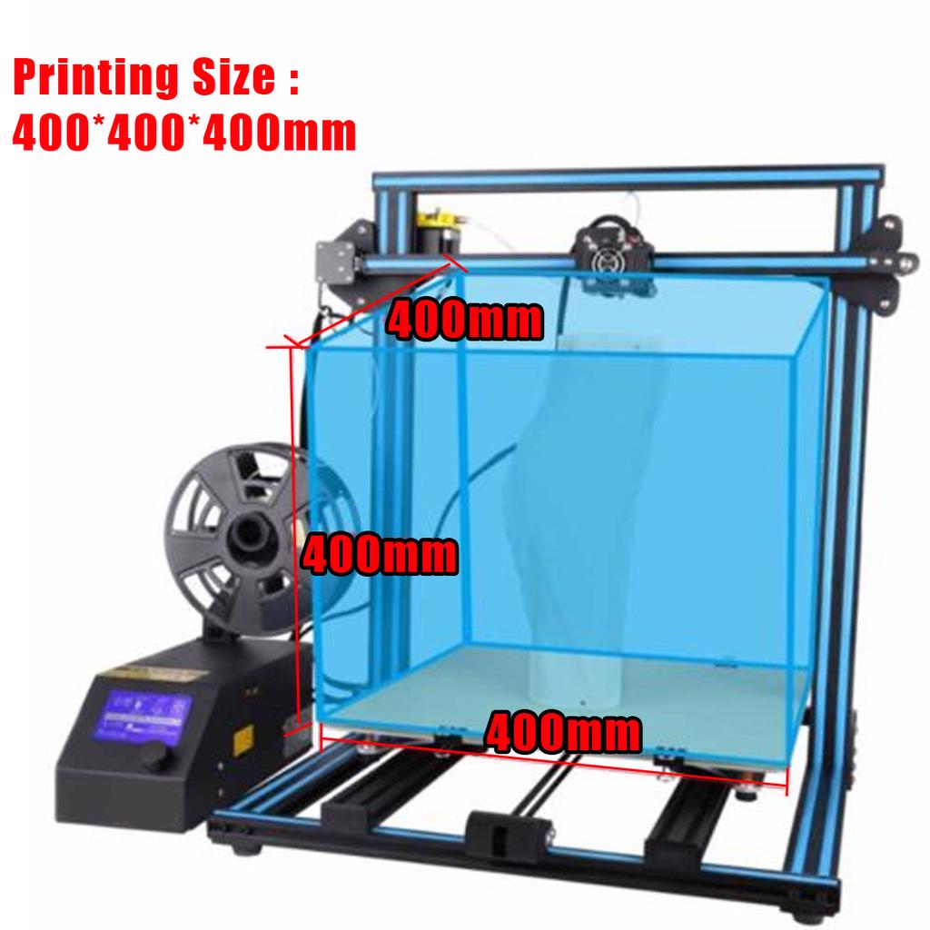 Buy DIY Assembled 400*400*400MM Three-Dimensional 3D Printer Kit 0.4Mm ...