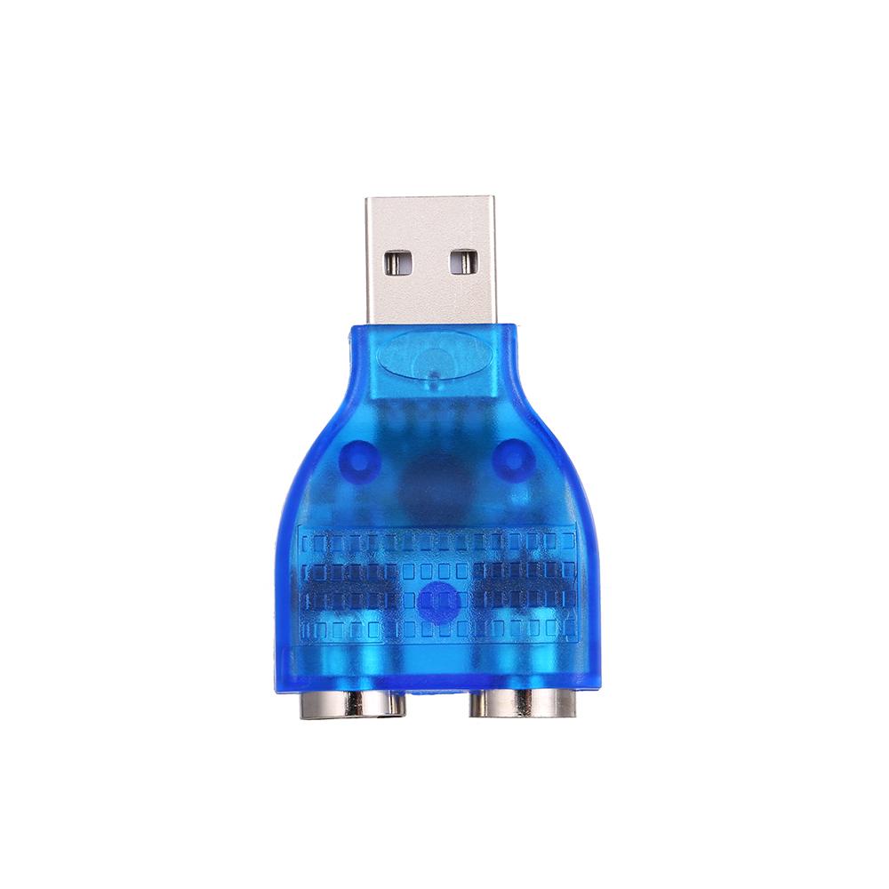 Satın alın USB to Dual PS2 Adapter USB A Male to PS2 Female Converter ...