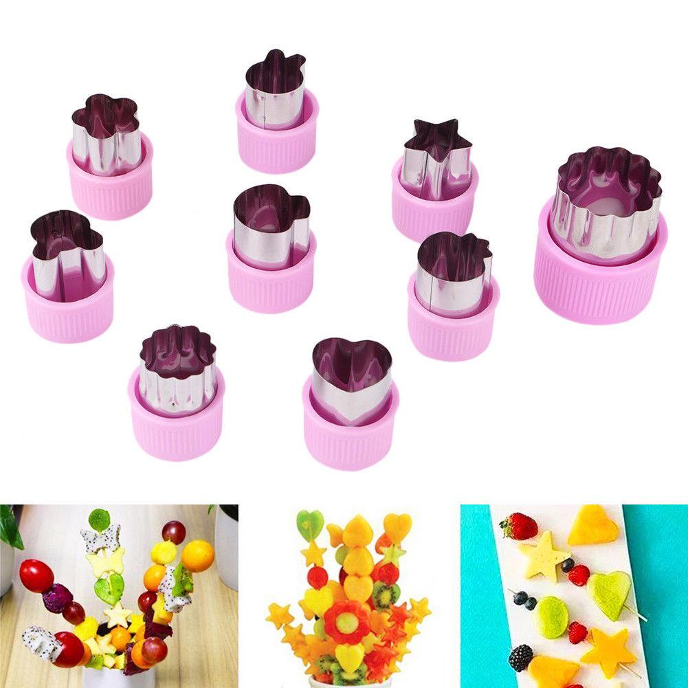 Food Decor Cute Shaper Durable Kitchen Tool Cutter Mold 9Pcs/set Cake ...