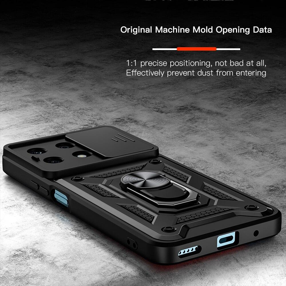 Cheap KEYSION Shockproof Armor Case for HONOR X8A X8 5G Slide Camera ...