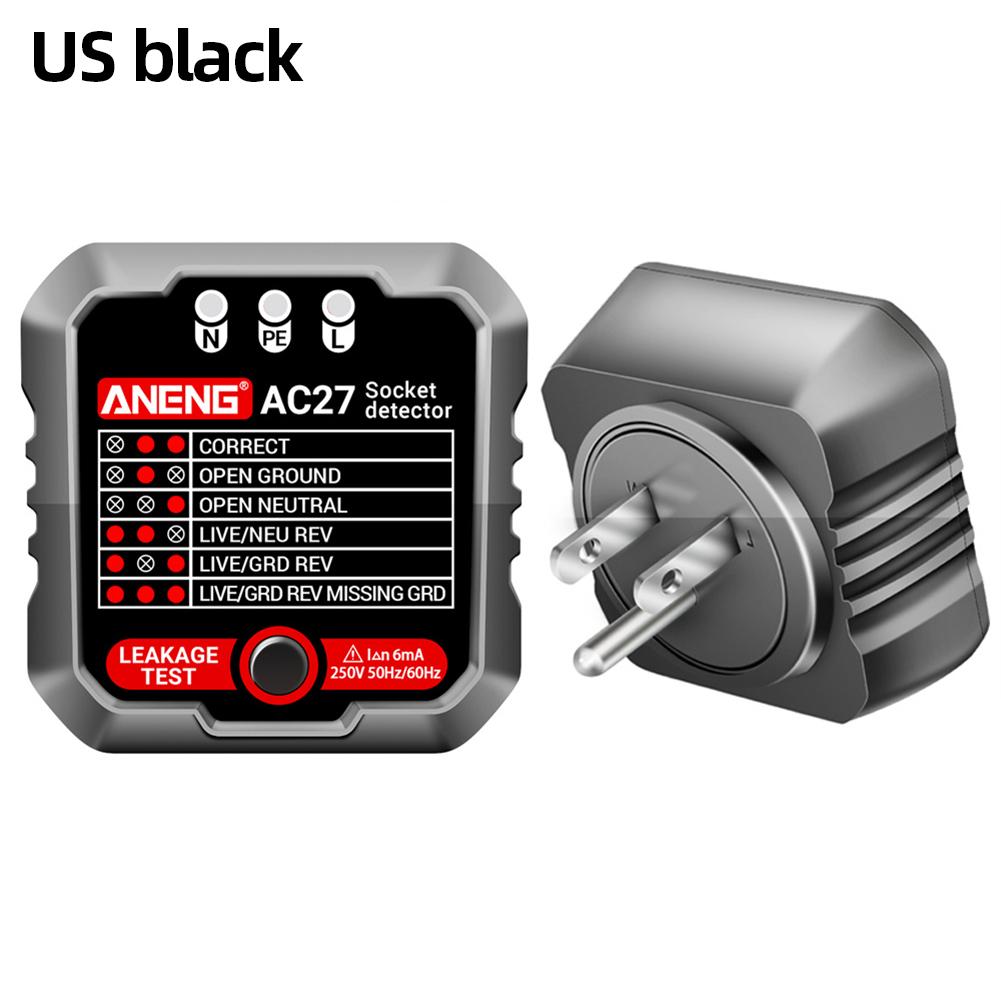 Satın alın ANENG AC27 Intelligent Socket Tester Digital Display Socket ...