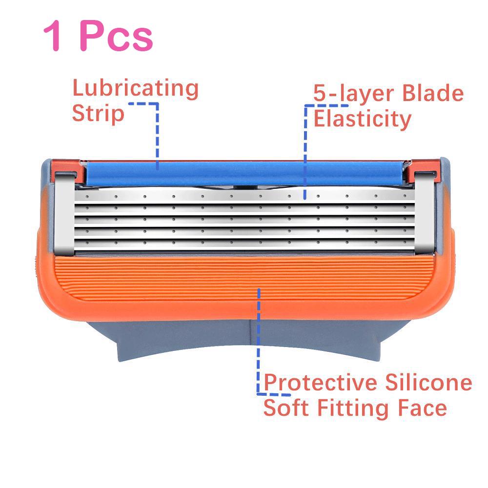 Cheap 4/8pcs/Pack Men's Face Shaving Razor Blades Beard Shaver Blade ...