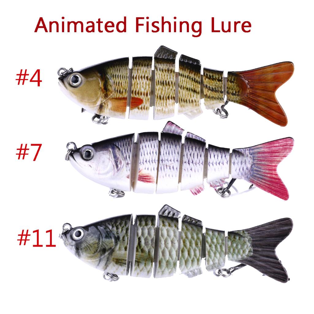 Buy Fish Live Bait Swimming Robotic Segment Fishing Lure Animated Swim ...