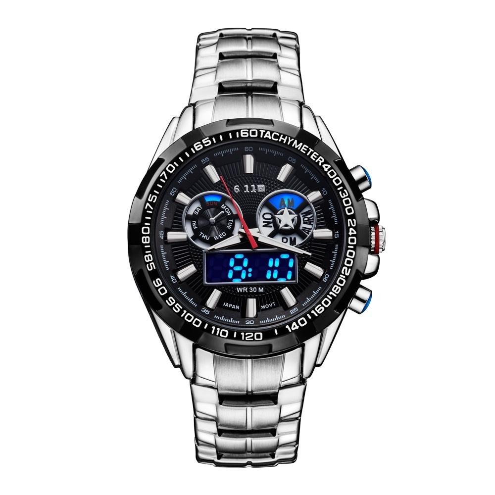 Buy Men Saving Energy Solar Powered Environmental Waterproof Watch at ...