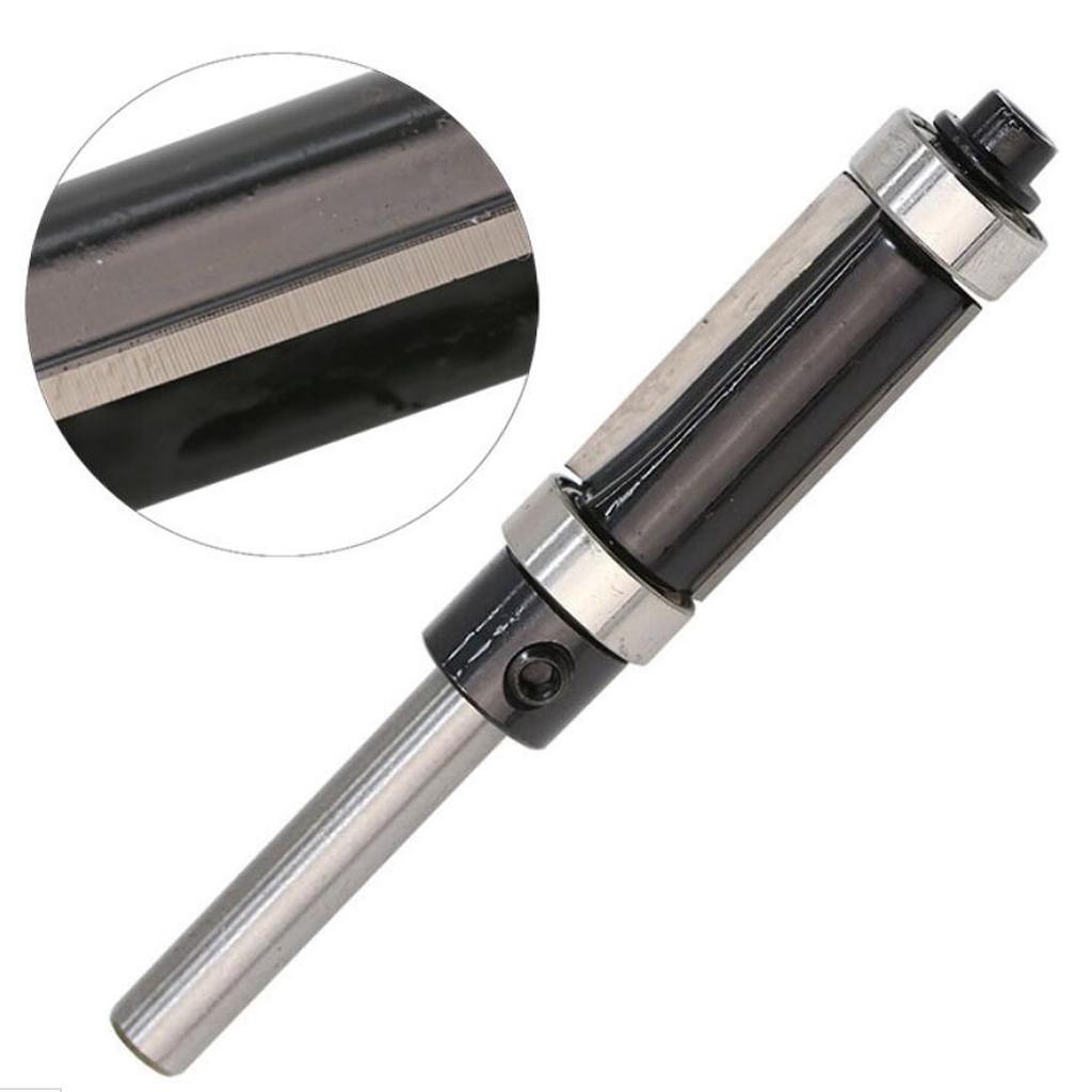 Buy 2 Pieces Solid Carbide Flush Trim Top & Bottom Bearing Router Bit ...