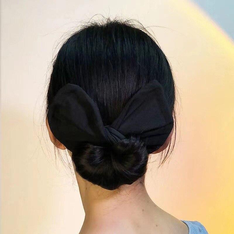 Buy Summer Multicolor Deft Bun Print Headband Hairpin For Women Girl ...