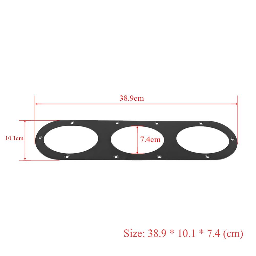 Satın alın 1Pair Universal Aluminium Alloy Rear Bumper Race Air ...