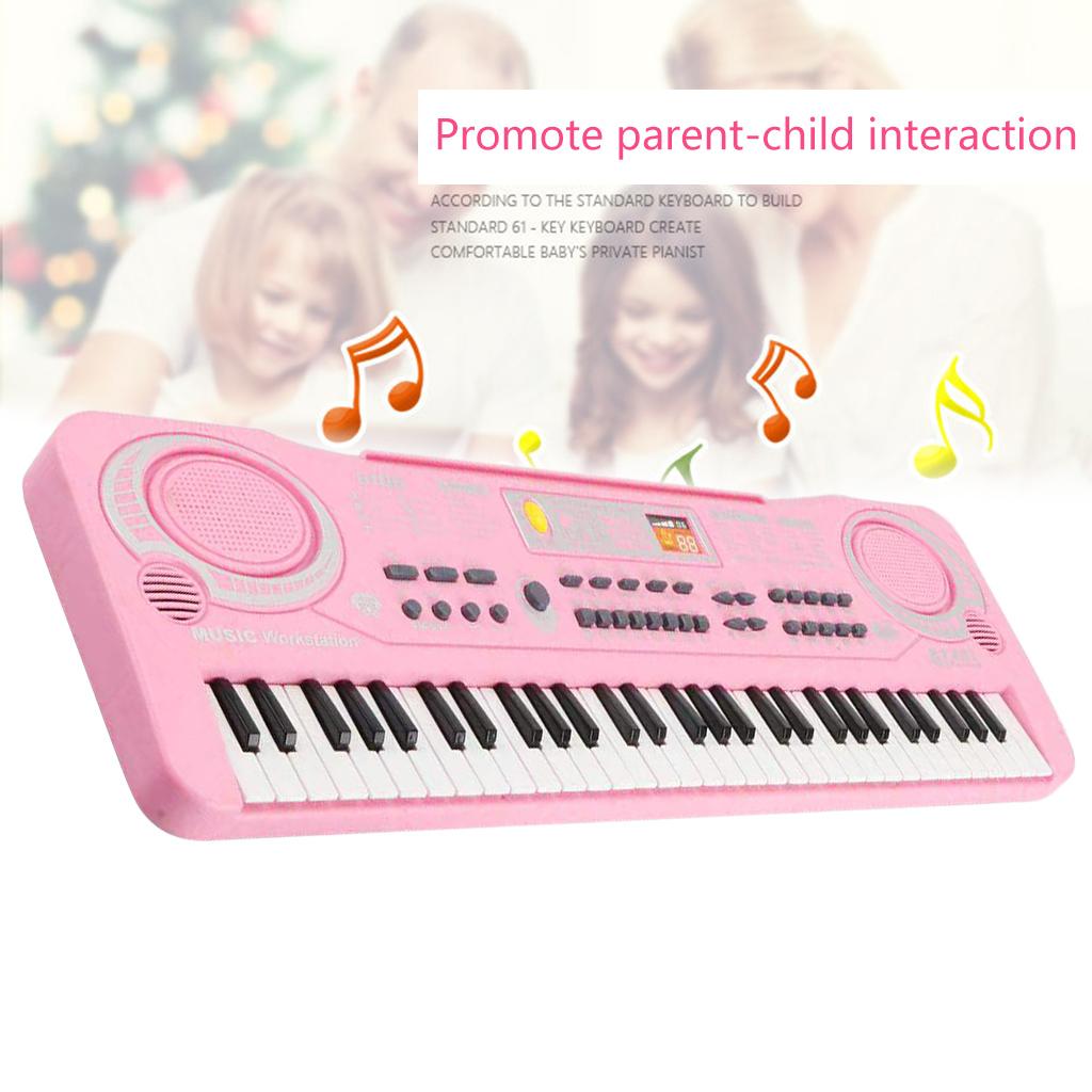Buy Electric Keyboard Piano 61-Keys, Multifunctional Musical Piano ...