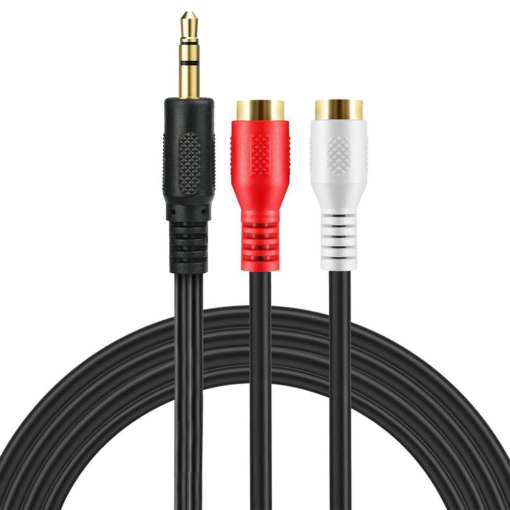 Buy For iPad Audio cable Adapter For iPhone Gold 1/8 Stereo Mini ...