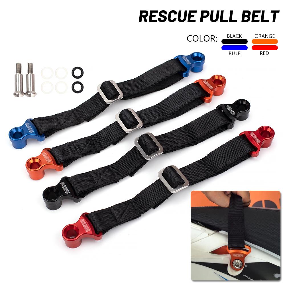 Buy Motorcycle Universal Rear Rescue Strap Pull Belt Frok Strap For ...