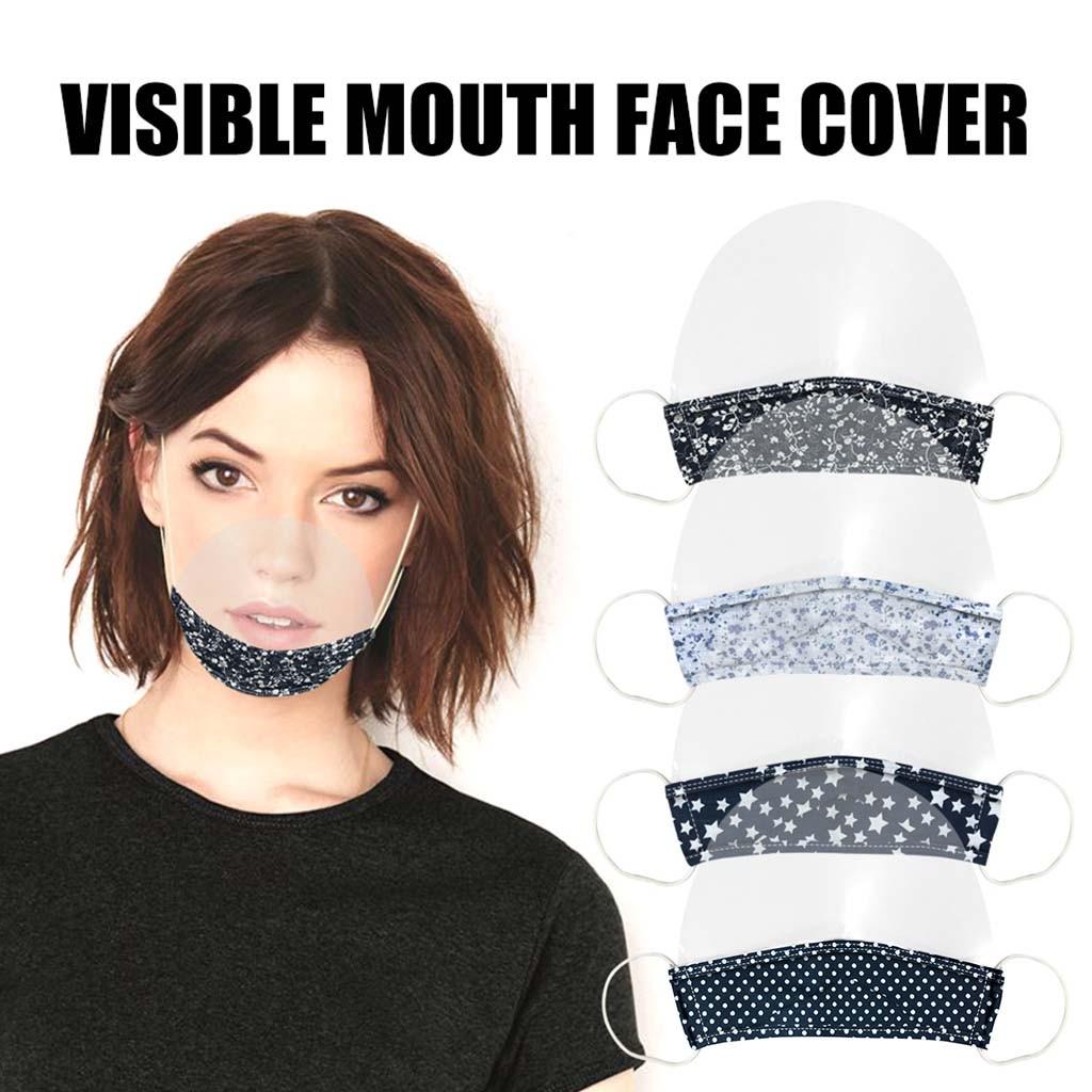 Buy Mini Shield Washable Reusable Comfortable Transparent Visual Mask ...
