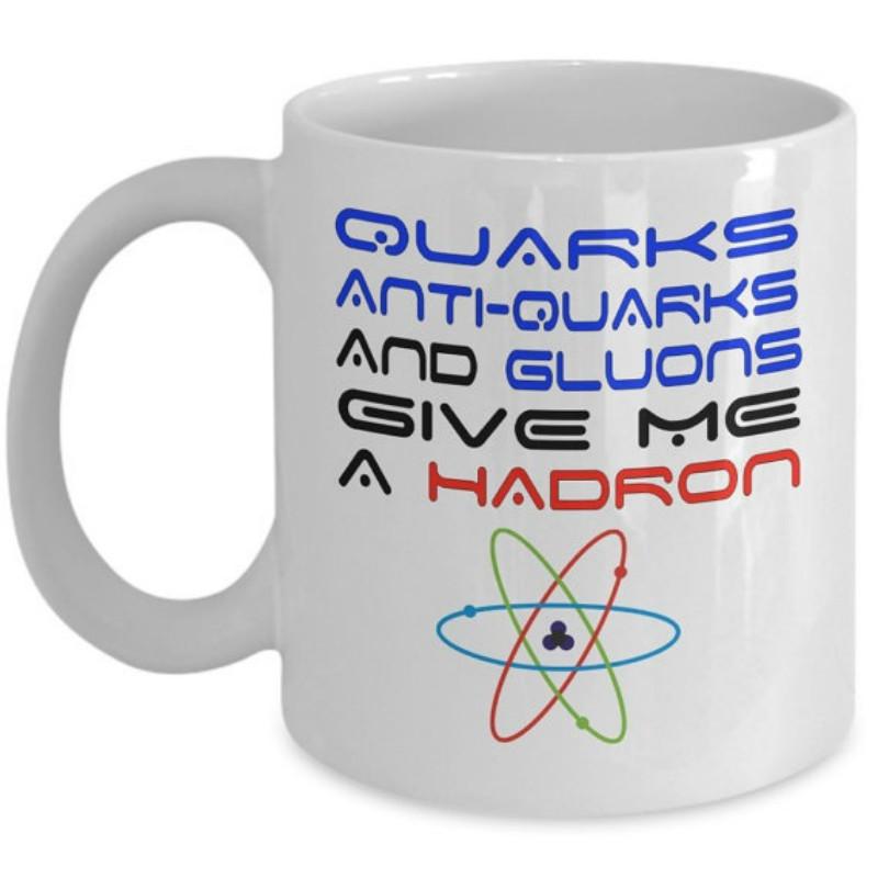 Buy Funny Physics Mugs ,Quarks, Anti Quarks and Gluons ,Ideal Science ...