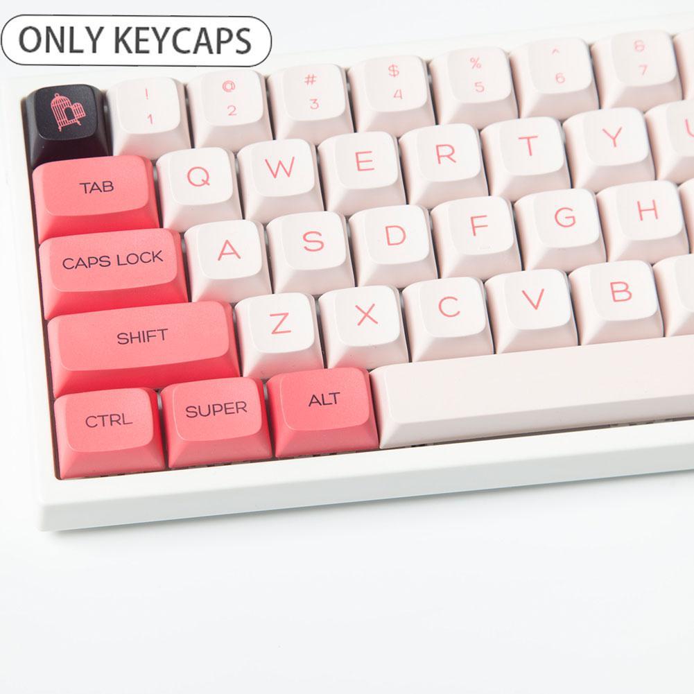 128 Keys PBT Keycap Profile DYE-SUB Keycaps PBT Retro Keyboard ...