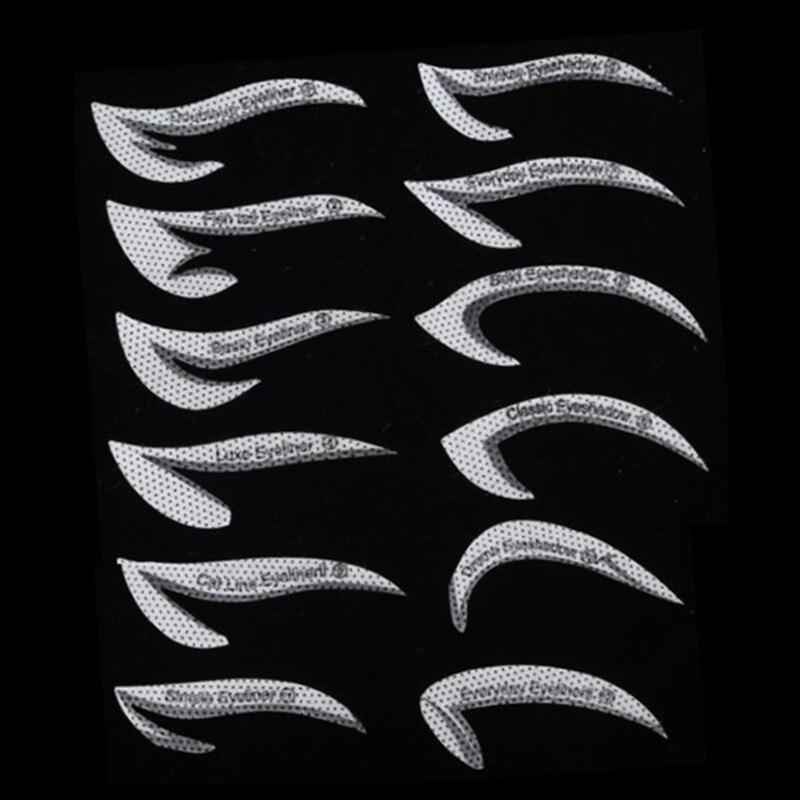 Winged Eyeliner Stencil Printable