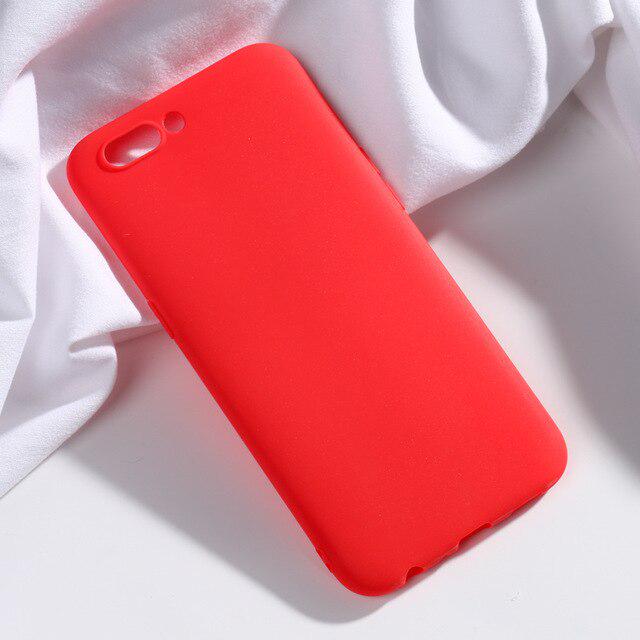 Buy Candy Color Silicone Phone Case For OPPO R11 Tpu Case Cover For ...