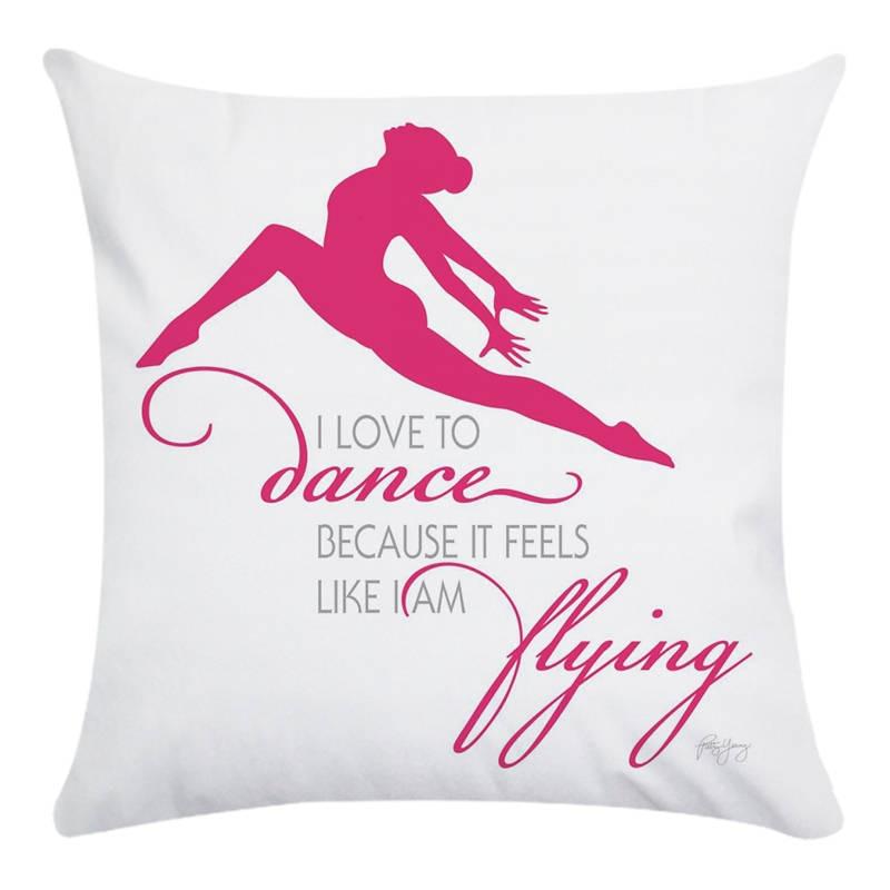 Cheap 45x45cm Dance girl Ballet Dancer Pattern Cushion Cover Short ...