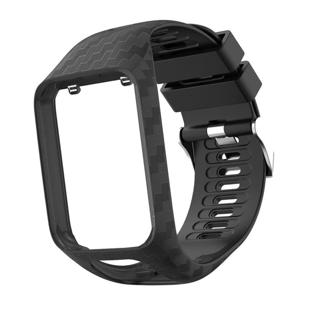 Buy Silicone Strap Watch Band for TomTom Runner 2&3/Golfer 2/Spark3 ...