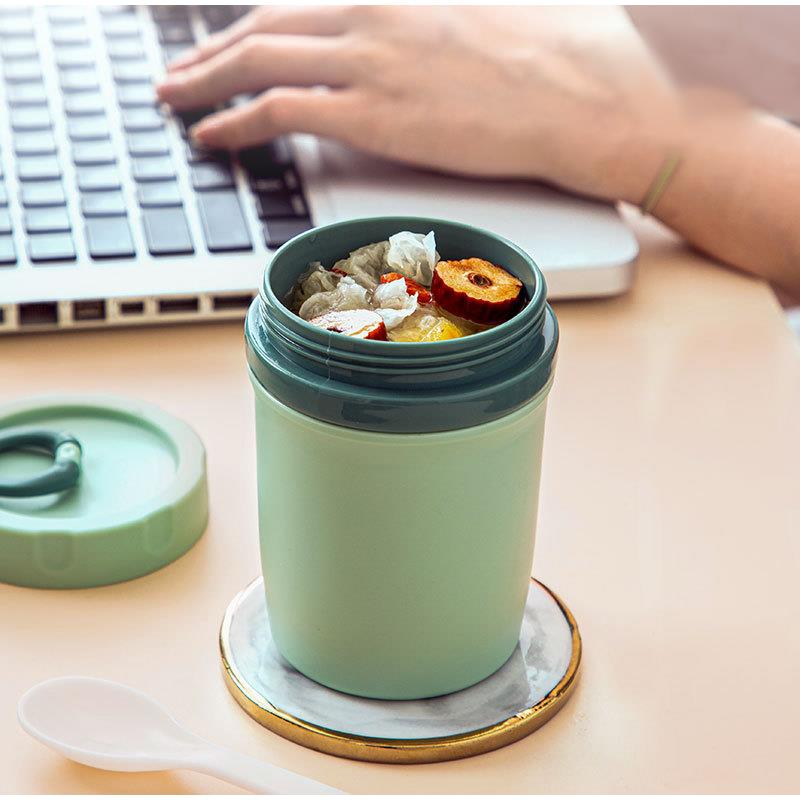 Satın alın Microwavable Breakfast Lunch Box Milk Soup Cup Portable Food ...