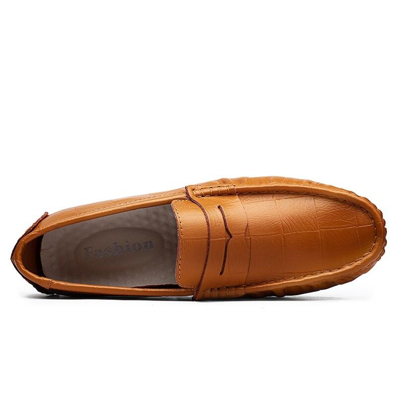 Buy FIXSYS Man Penny Loafers Summer Breathable Man Flats Moccasins ...