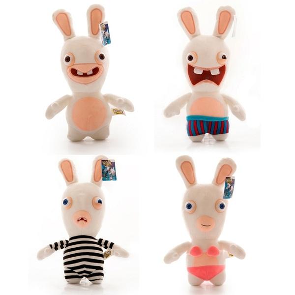 Buy 25cm Rayman Raving Rabbids Gift Kawaii Plush Animation Rabbit ...