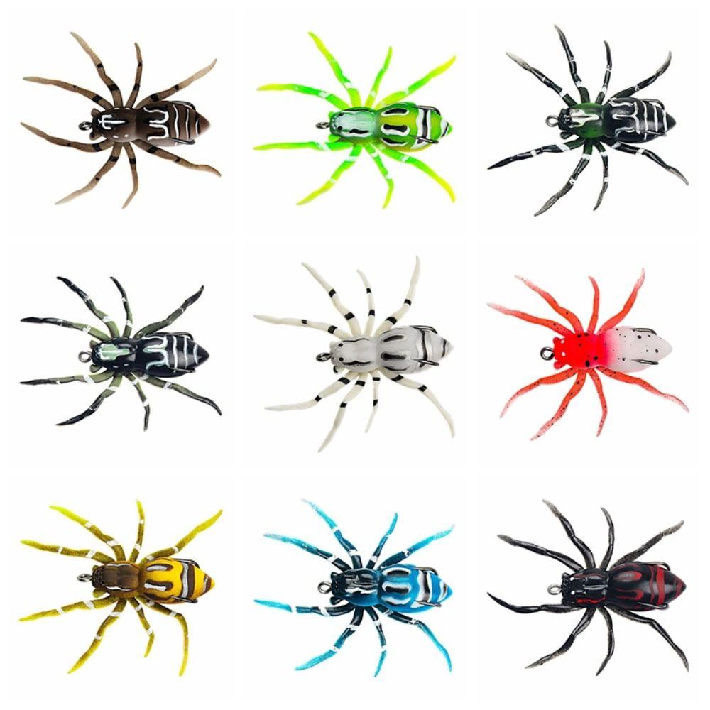 Купить Плавающий паук Мягкая приманка Искусственный бионический паук ...