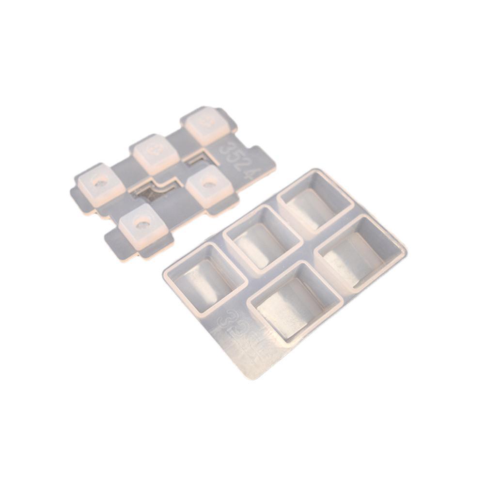 Buy Silicone Keycaps DIY Keyboard Epoxy Resin Mold Pet Keycaps Mould ...