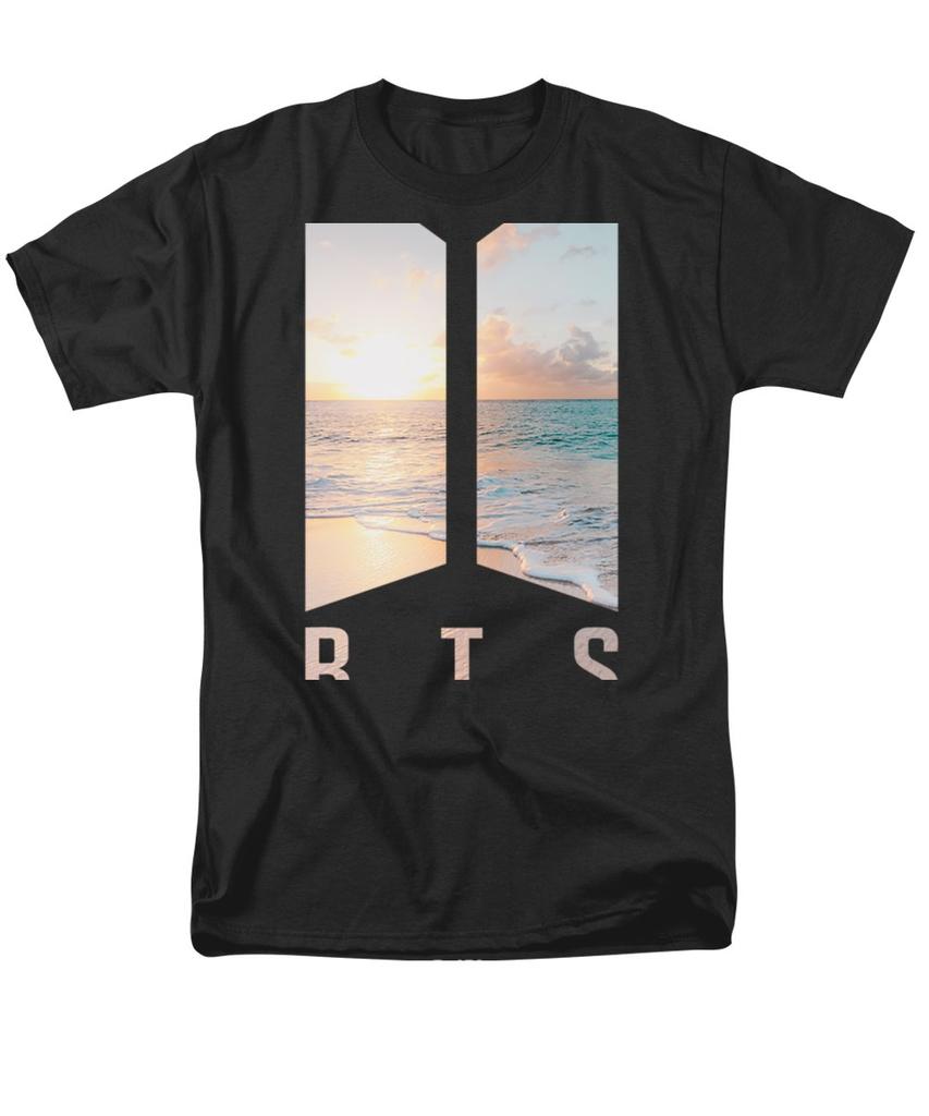 Buy Men Premium Cotton official bts kpop Print Tees Funny Harajuku ...