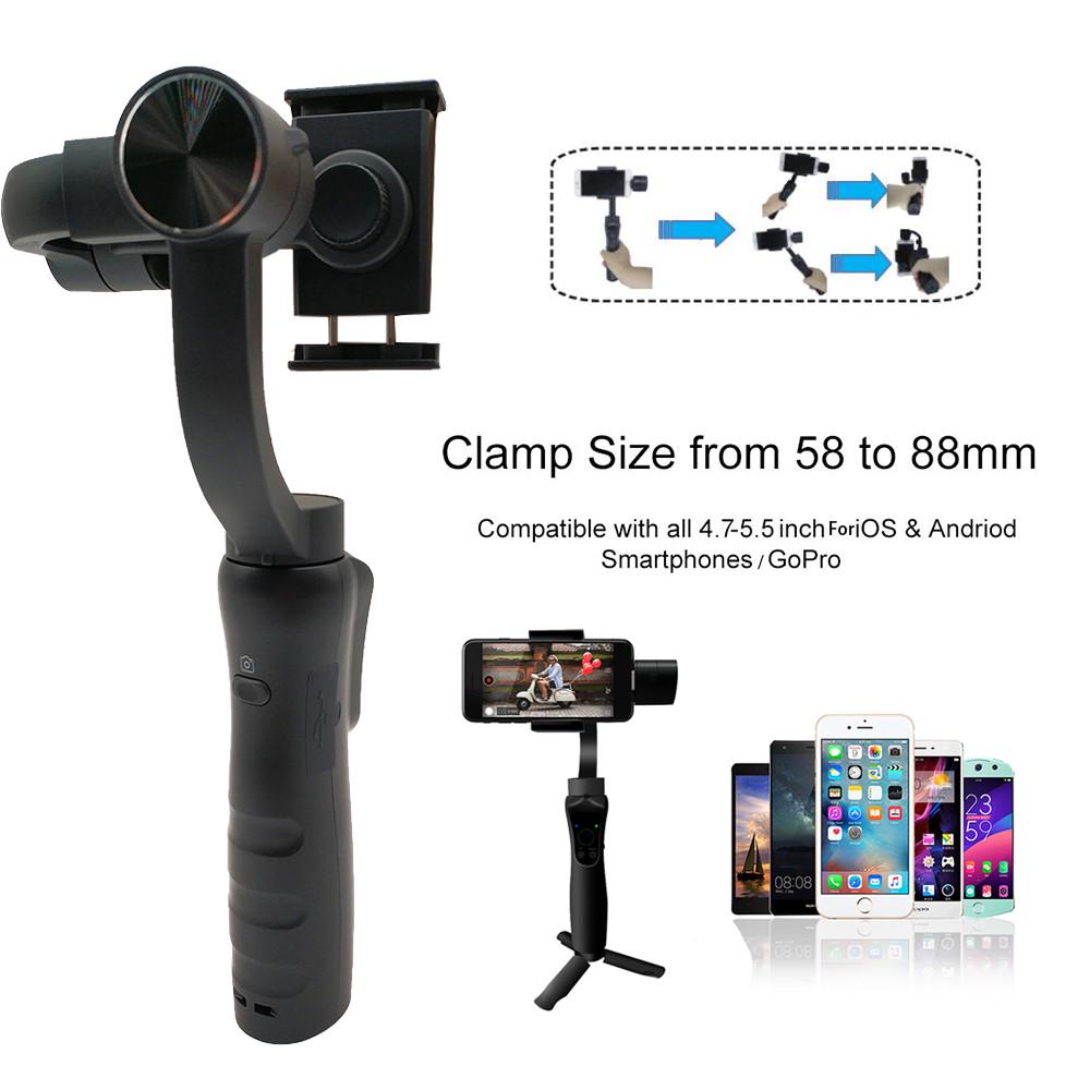 Buy 3-Axis Smartphone Gimbal Stabilizer360° Rotation Stabilizer Mobile ...