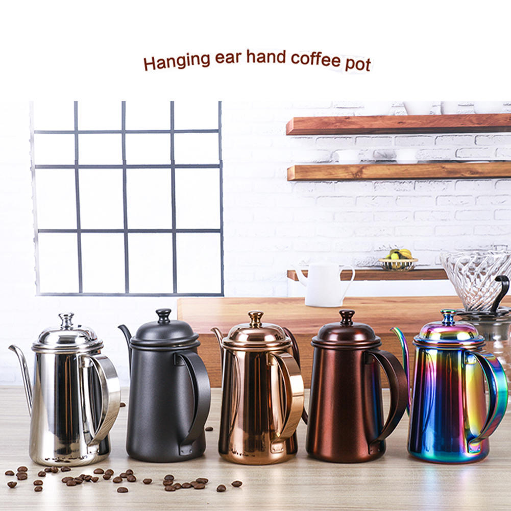 Buy Coffee Stainless Steel Pour Over Kettle Coffee Kettle Hand Drip Tea ...