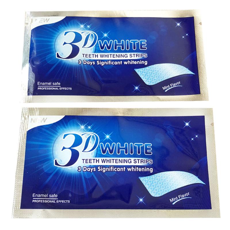 Buy 28 Pcs/box 3D Whiten Patch Teeth Oral Clean Dental Teeth Whitening ...