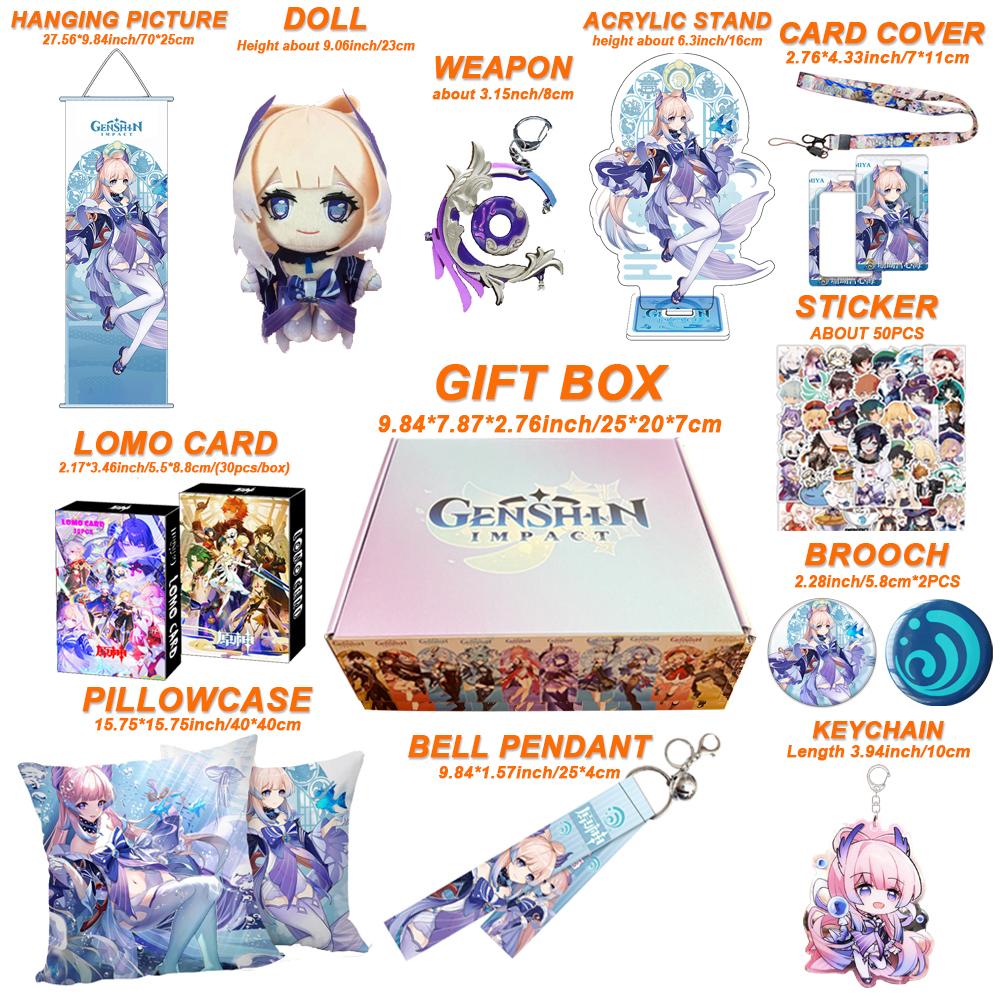 Cheap Genshin Impact Box - Including Doll,Pillowcase,Hanging Pictur ...