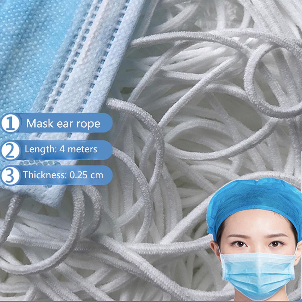 [Forever Beauty]10M Round Elastic Band Face Mask Ear Ropes String Mask ...