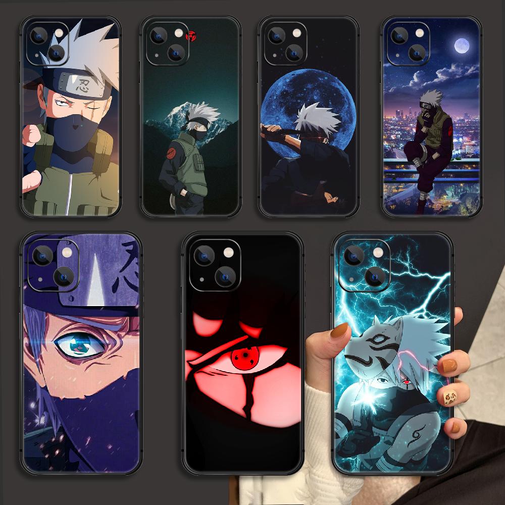 Cheap Anime Narutos Kakashies Phone Case For iPhone Samsung Galaxy ...