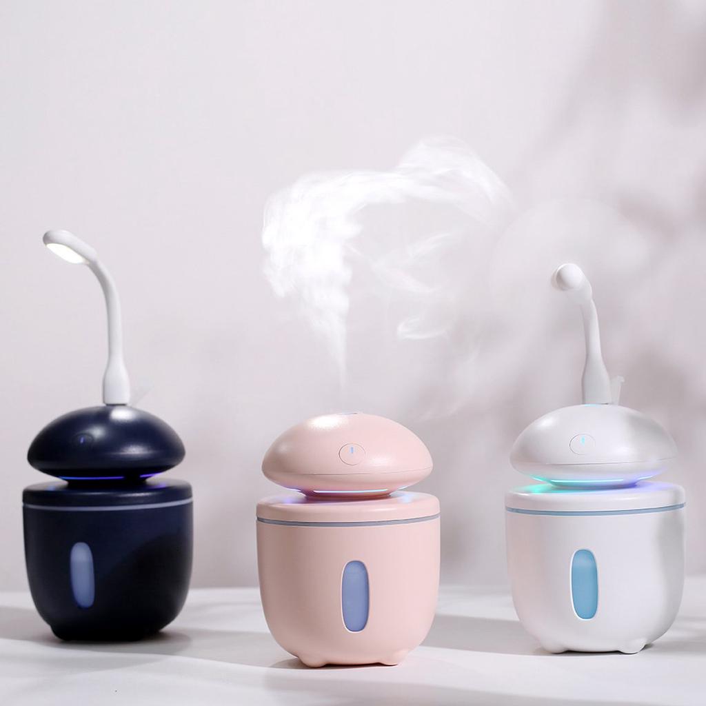 Buy Three-in-one Mushroom Humidifier Home Small Desktop Mini Usb Aroma ...