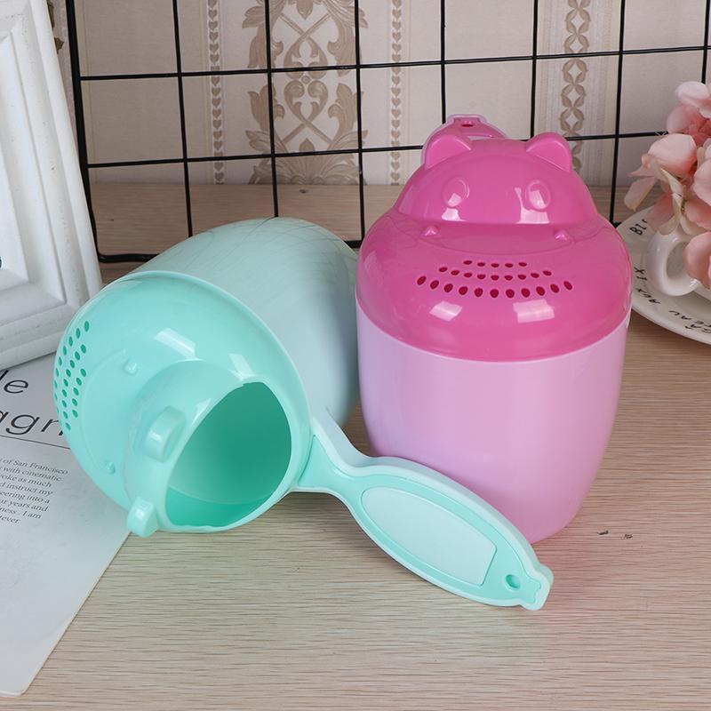 Buy Cartoon Hippo Shampoo Cup Baby Shower Bath Water Swimming Head Kids ...