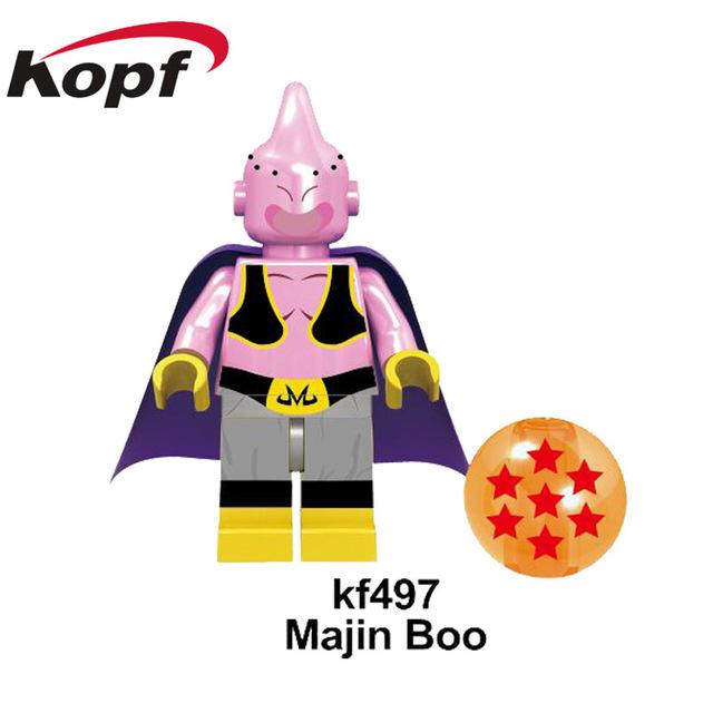 Building Blocks Dragon Ball Series Bricks Black Son Goku Vegeta Recoom ...