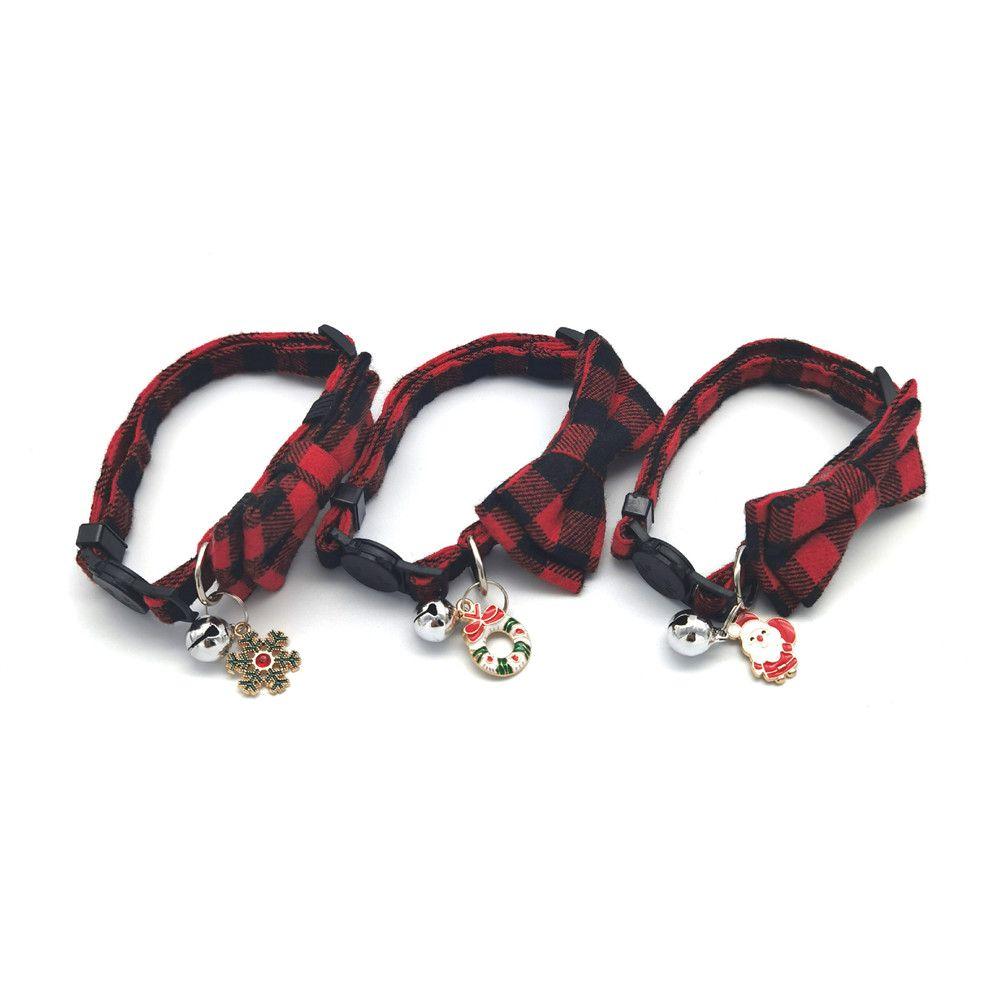 Buy Collars with Bell Pet Costume Christmas Decorations Collars with ...