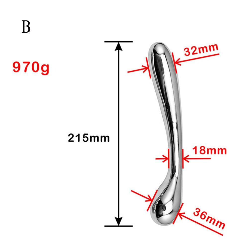 Heavy Anal Plug Stainless Steel Male Prostate Massage Metal Butt Plug ...