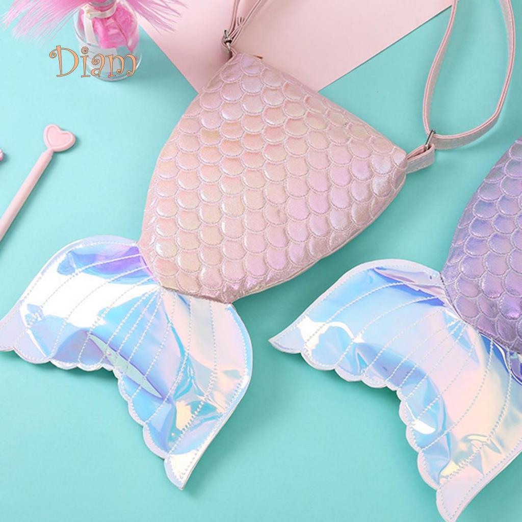 Buy Dilara Lovely Mermaid Tail Faux Leather Women's Crossbody Shoulder ...