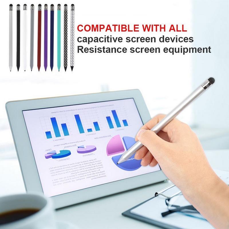 Buy Plastic Round Head Pencil Capacitance Pen Pad Stylus Touch at ...