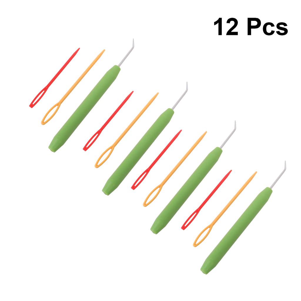 Buy 12Pcs Woolen Knitting Tools Durable Portable Multi-purpose Utility ...