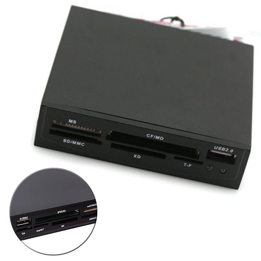Buy 3.5 USB Internal Card Reader For SD MMC XD TF MS CF MD Memory Card ...