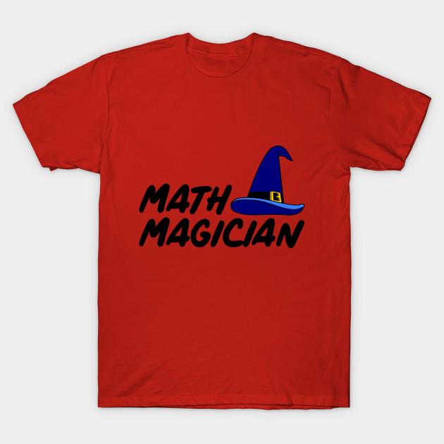 Buy Men Premium Cotton Harajuku T Shirt Math Magician Print Men's Tee ...