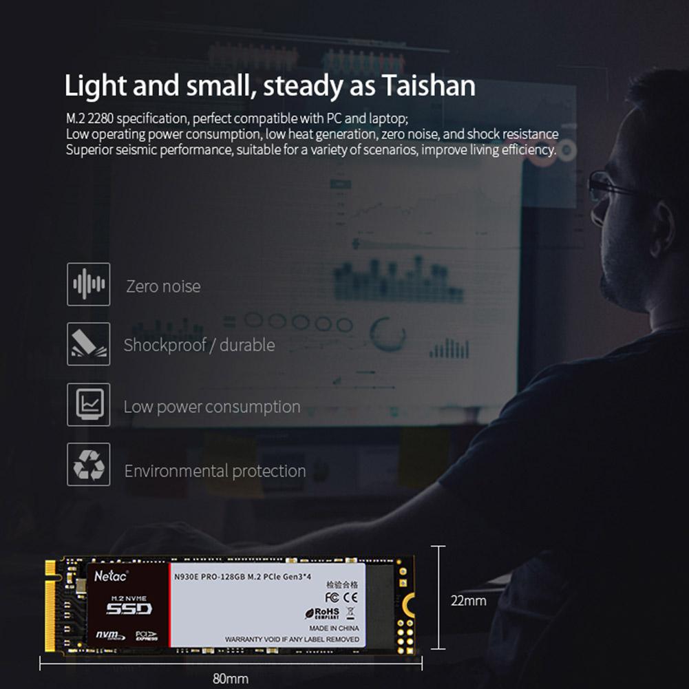 Buy Netac N930E Pro M.2 NVMe SSD PCIE Gen3 4 Channel Solid State Drive Disk at affordable prices ...