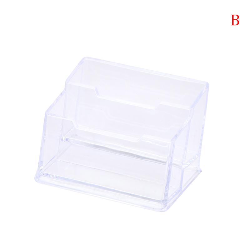 Buy Acrylic Transparent Display Stand Desk Sign Label Frame Price Tag ...