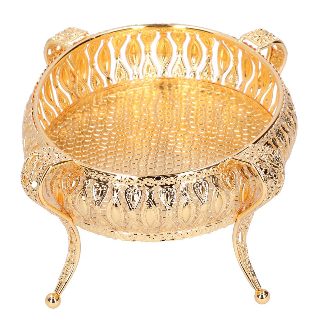 Buy Zinc Alloy Fruit Tray Party Decorative Food Dessert Storage Plate ...