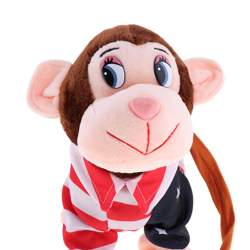 Buy Electric Dancing & Walking Leash Pets Walk Along Toy Stuffed Plush ...