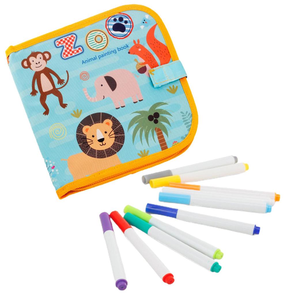 Buy Kids Erasable Doodle Book Set-Reusable Drawing Pad For Toddlers ...