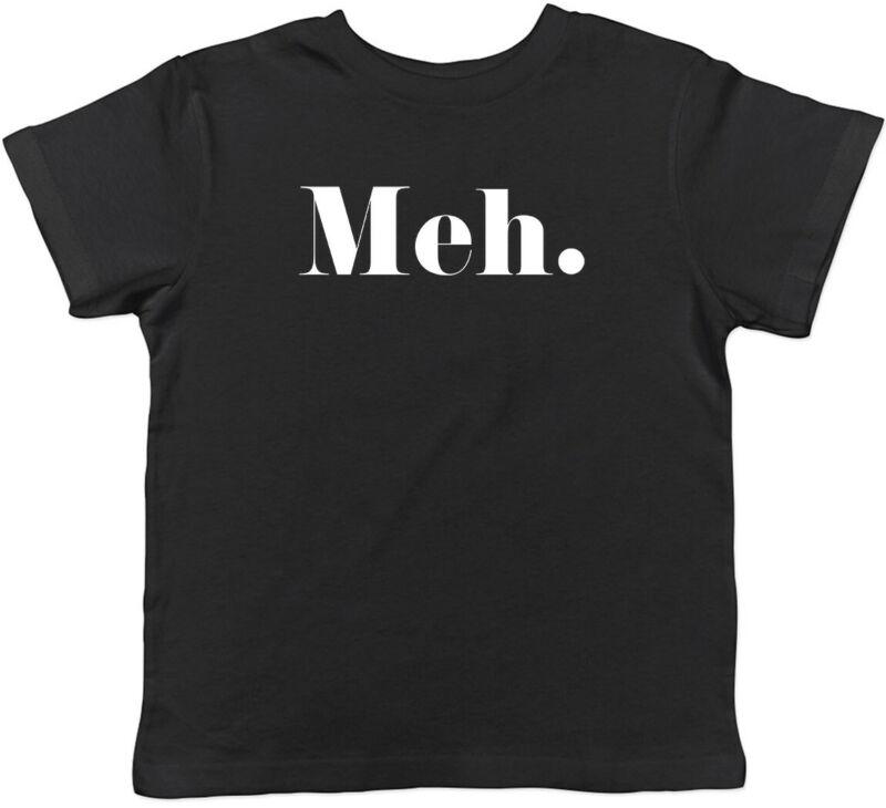 Koop Meh Childrens Kids T Shirt Boys Girls Men Style Leisure Tee Summer ...